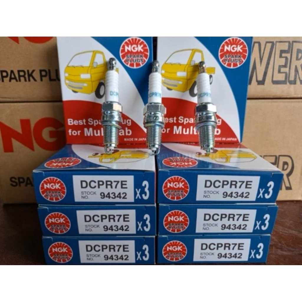 10set WHOLE SALE ORIGINAL SPARK PLUG 4 SUZUKI MULTICAB DCPR7E | Shopee ...