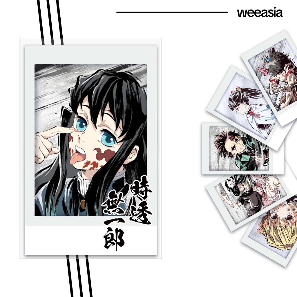 DEMON SLAYER KIMETSU NO YAIBA ANIME MANGA INSTAX INSPIRED PHOTOCARDS ...
