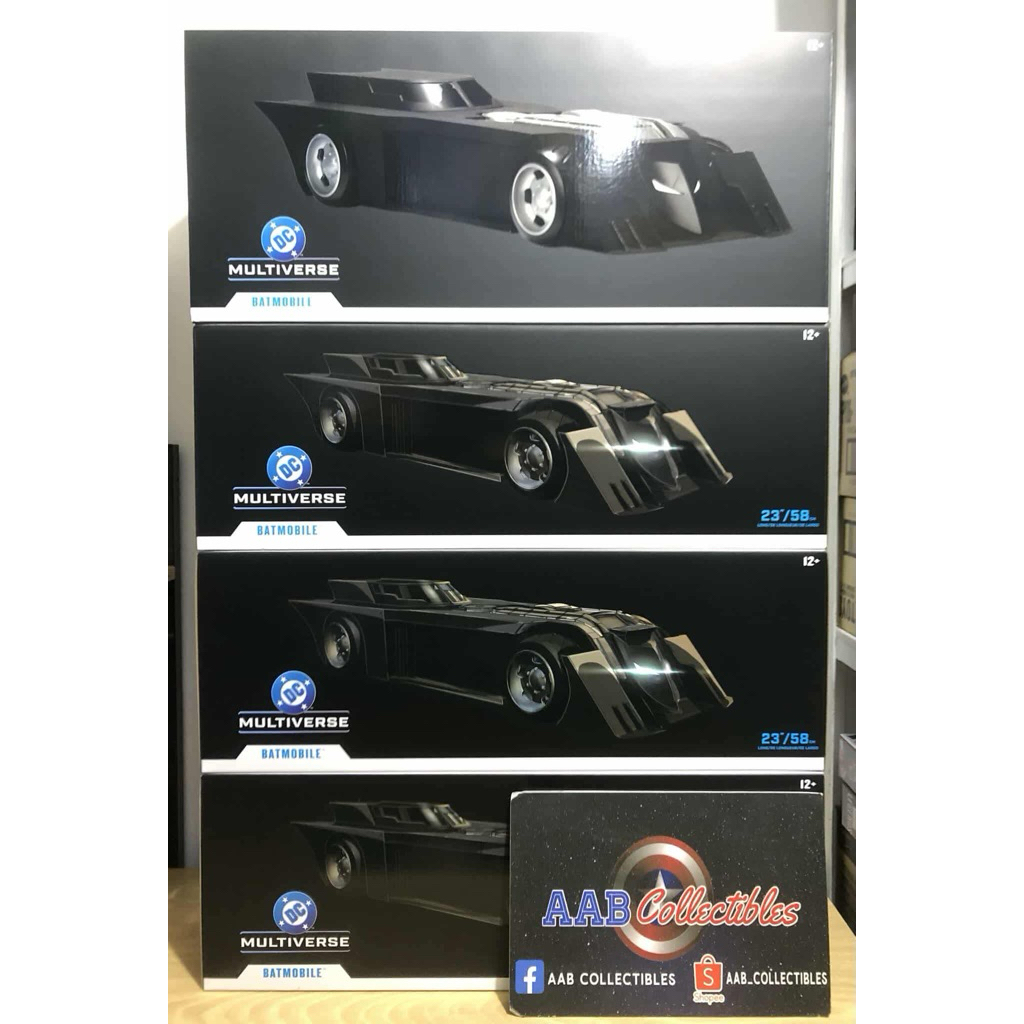 McFarlane Batmobile DC Rebirth | Shopee Philippines