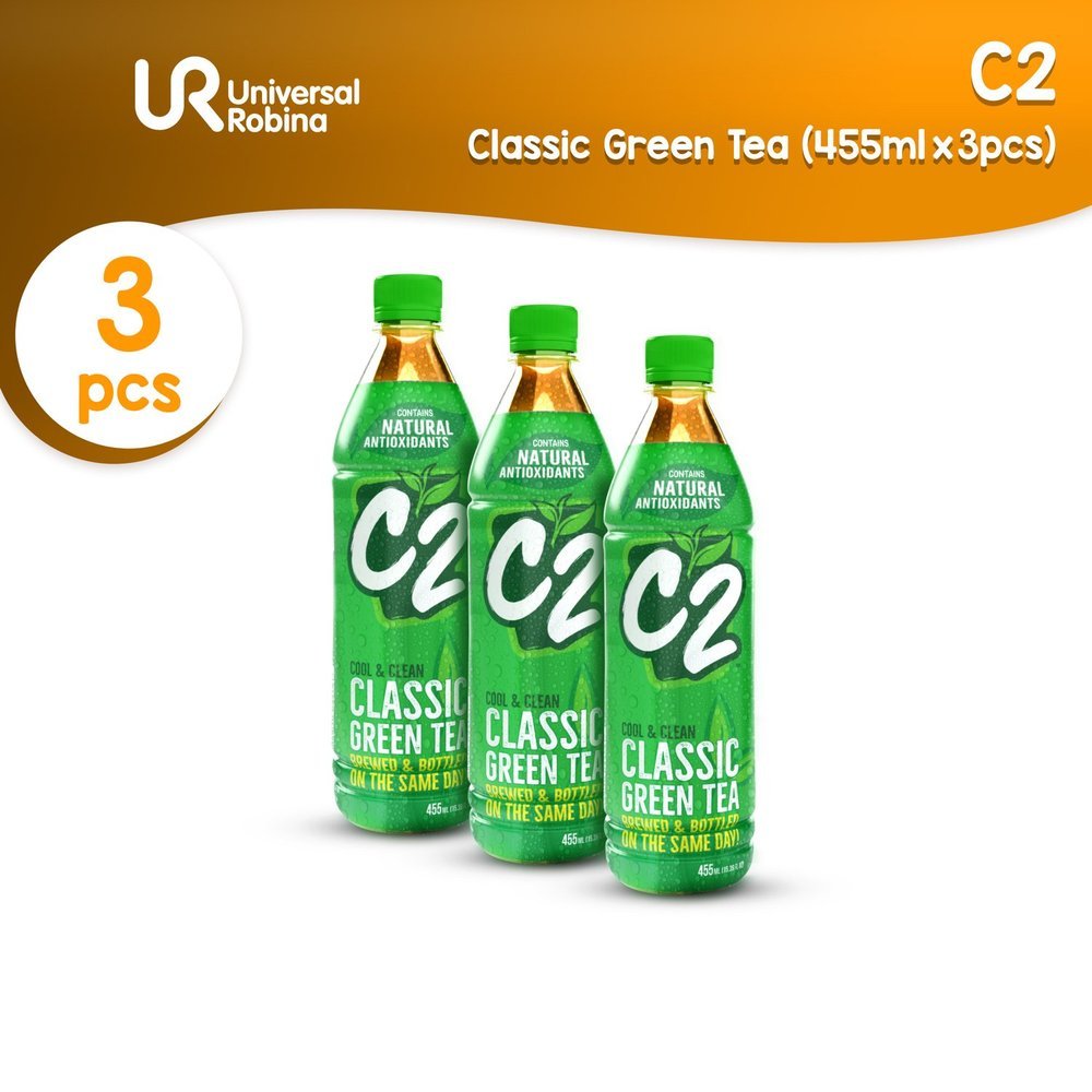 3 x C2 Classic Green Tea (455ml) | Shopee Philippines