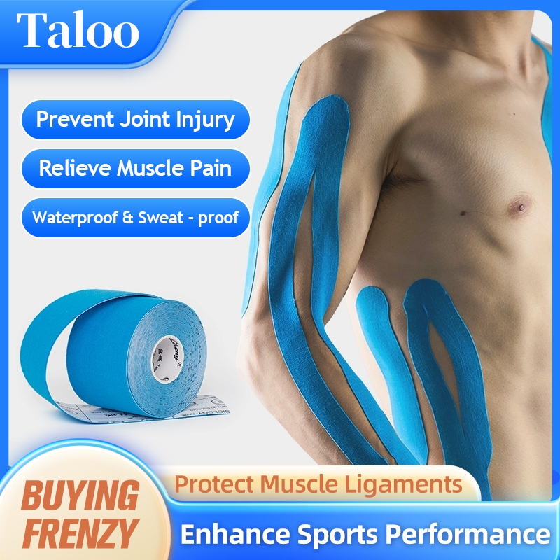 ICON Kinesiology Tape Athletic Muscle Support Anti-Strain for Knee ...