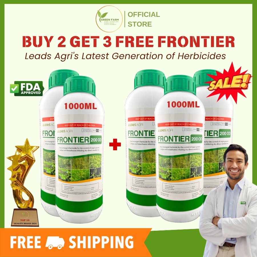 [BUY 2 GET 3 FREE] FRONTIER 200 OD Herbicide 1 Liter - Organic ...