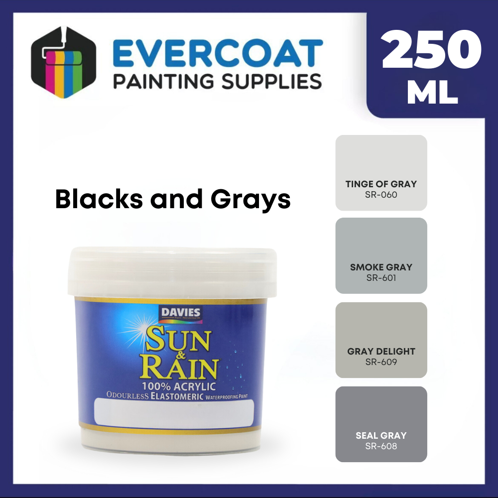 Davies Color Pods Sun & Rain Sample Size 250ML (Blacks & Grays ...