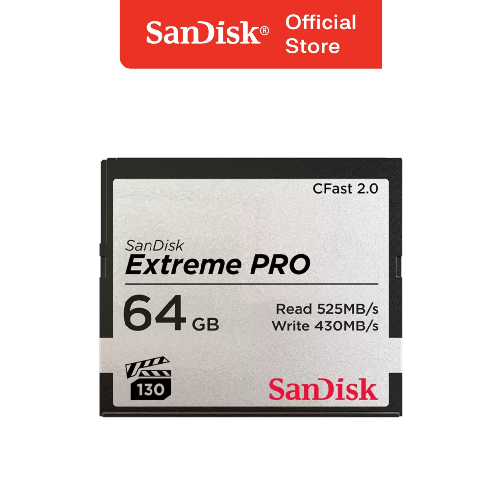 Sandisk Extreme Pro CFast 2.0 Memory Card (64GB / 256GB) | Shopee Philippines