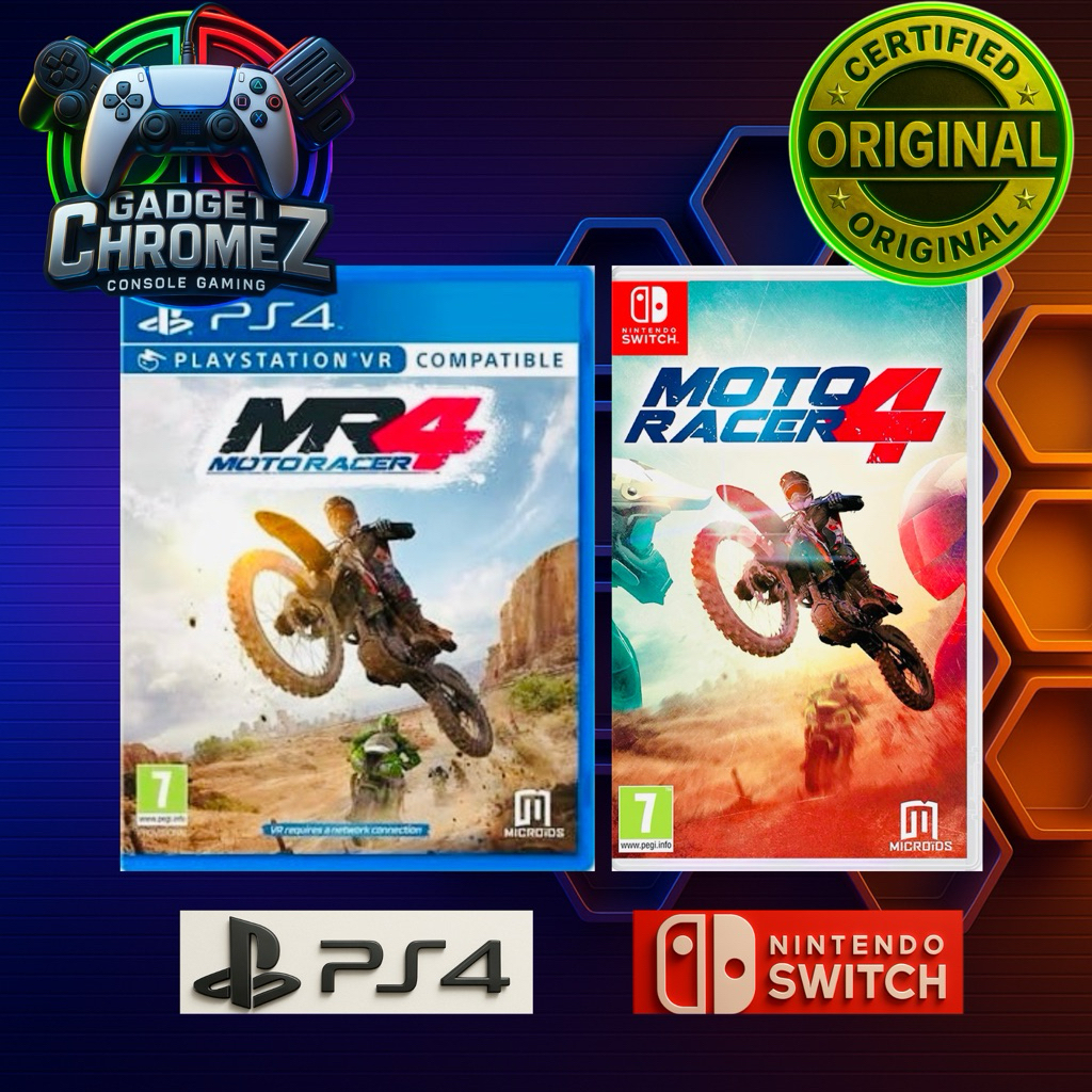 Moto Racer 4 | PS4 / Nintendo Switch Game | BRANDNEW | Shopee Philippines