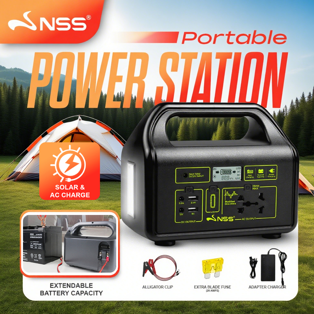 NSS 220V 150W Solar Power Station Multifunction Portable Outdoor Mobile ...
