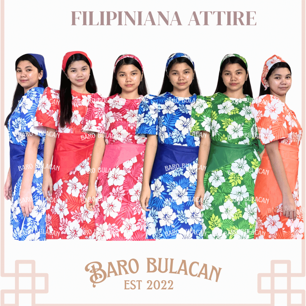 Baro Bulacan Filipiniana Costume Kasuotang Pilipino Traditional Costume ...
