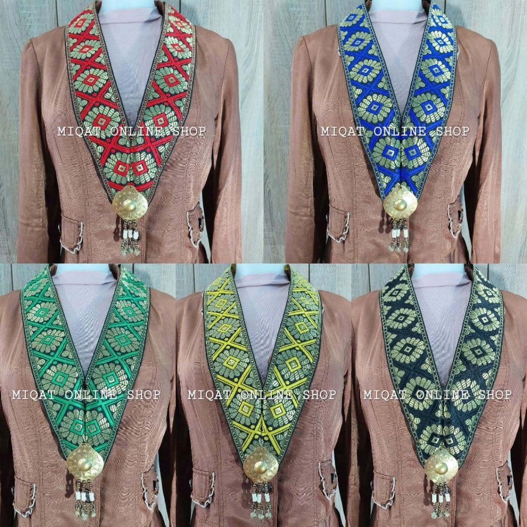 WELCOME LEI ETHNIC DESIGN WITH AGONG BRASS NECKLACE | Shopee Philippines