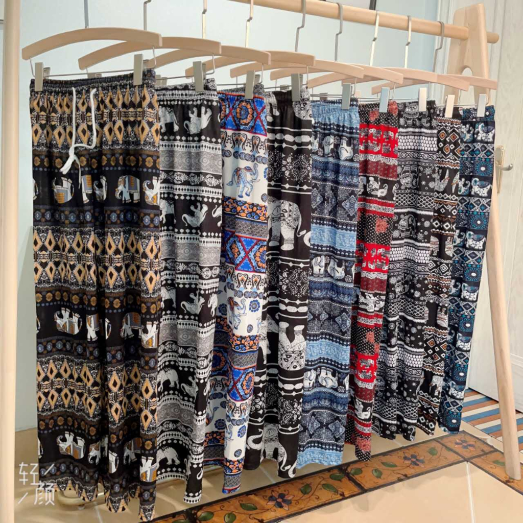Elephant Pants Crepe Fabric Light and Comfortable To Wear For Size 32 ...