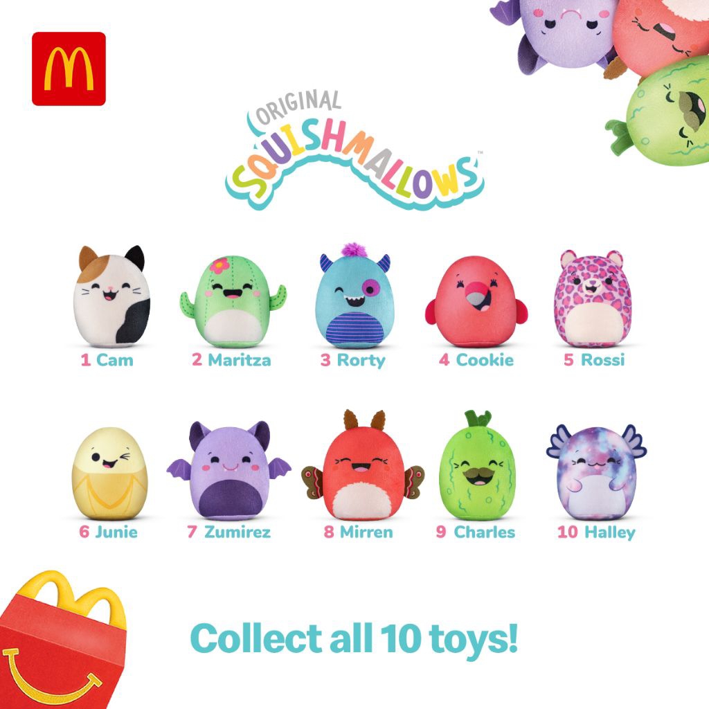 (1pc) McDonalds Squishmallows McDo Happy Meal Toy sold by Gabbys ...