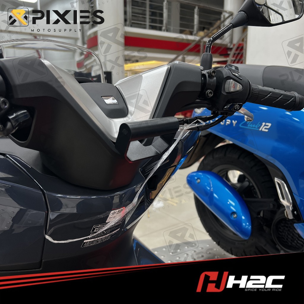 HONDA H2C MOTOWOLF CELLPHONE HOLDER BAR EQUIPMENT FOR HONDA PCX 160 V2 ...