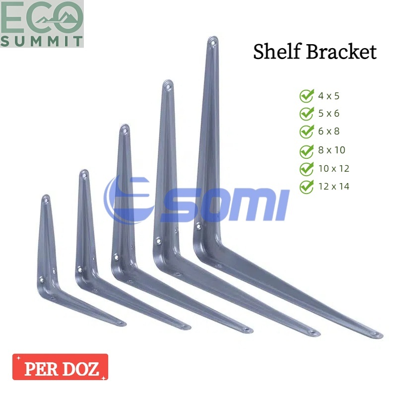 SOMI L Type Shelf Brackets - Heavy Duty Steel Construction - Available ...
