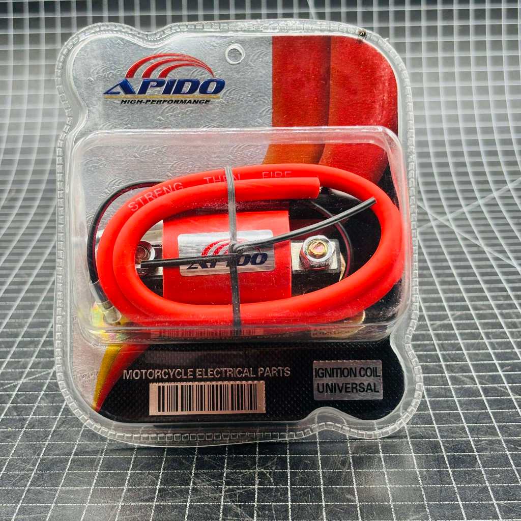 APIDO RACING IGNITION COIL UNIVERSAL Brand New Factory Sealed No ...
