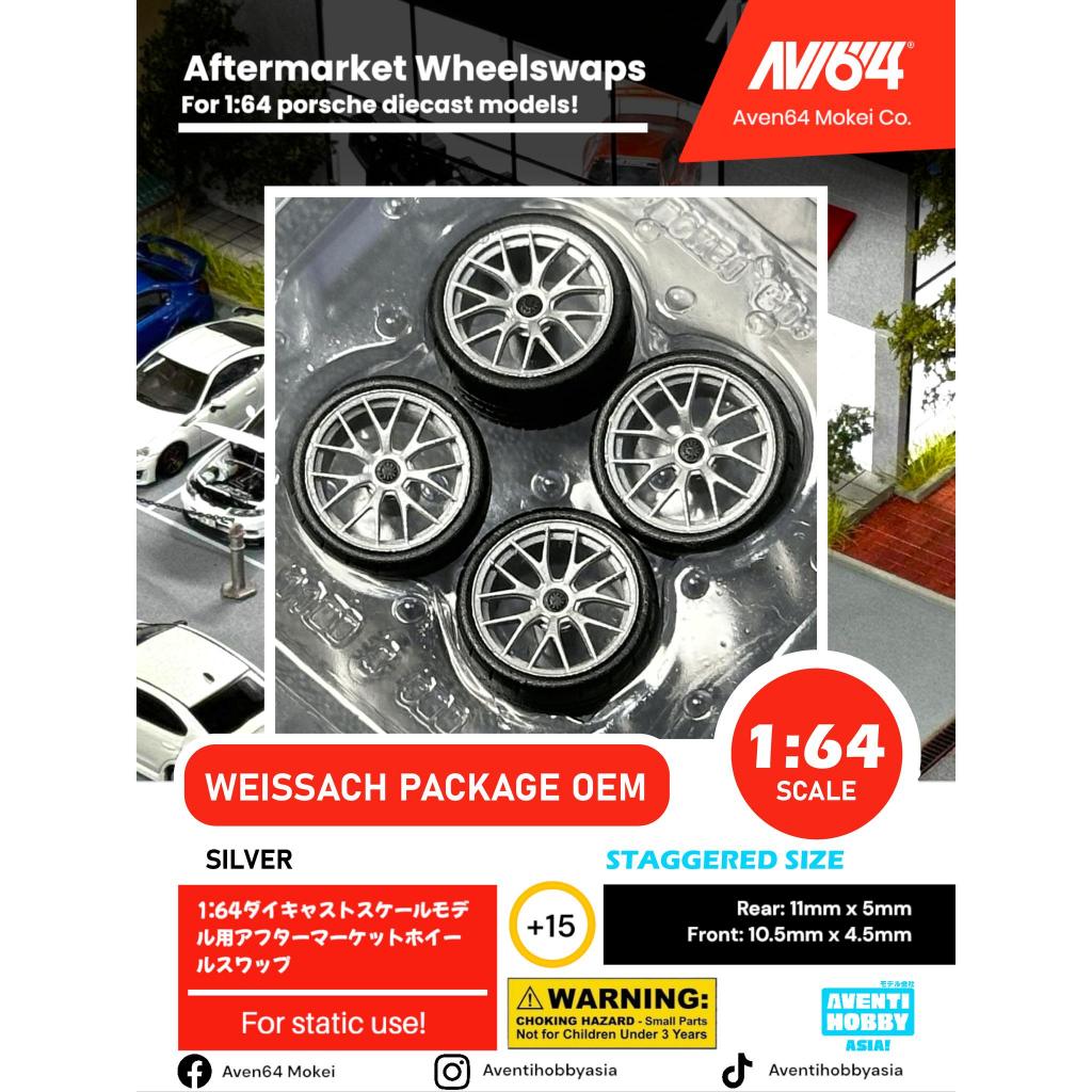 1/64 Wheelswap WEISSACH PACKAGE OEM - STAGGERED ( 11mm R / 10.5mm F ) | Shopee Philippines