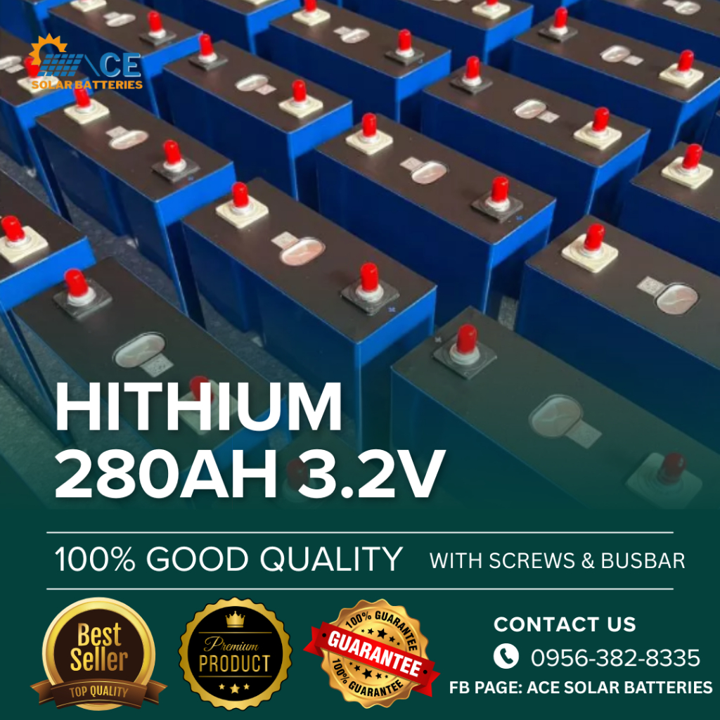 BRANDNEW HITHIUM 280AH 3.2V Prismatic Lifepo4 Battery Lithium ion ...