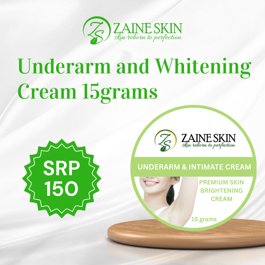 Zaine skin Underarm Cream 15g | Shopee Philippines