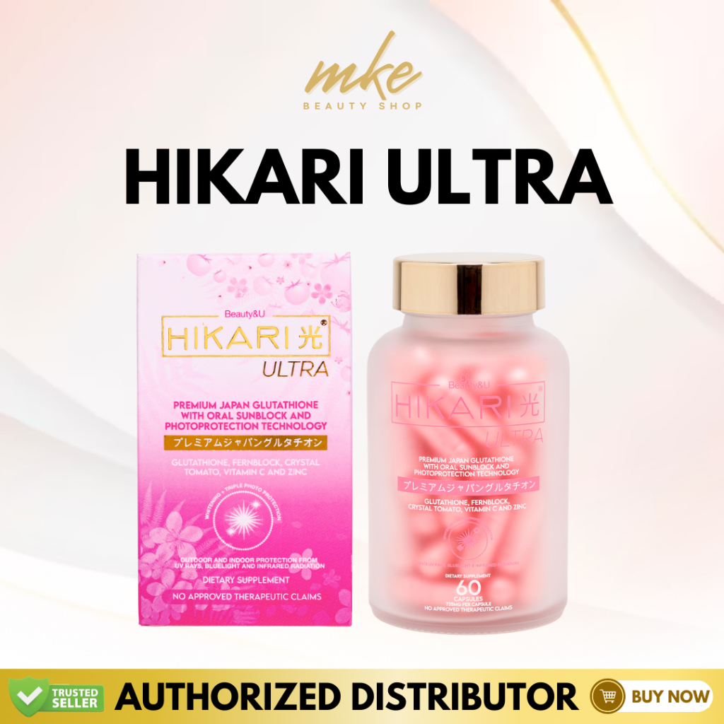 HIKARI ULTRA WITH GLUTATHIONE, FERNBLOCK, CRYSTAL TOMATO, VITAMIN C ...