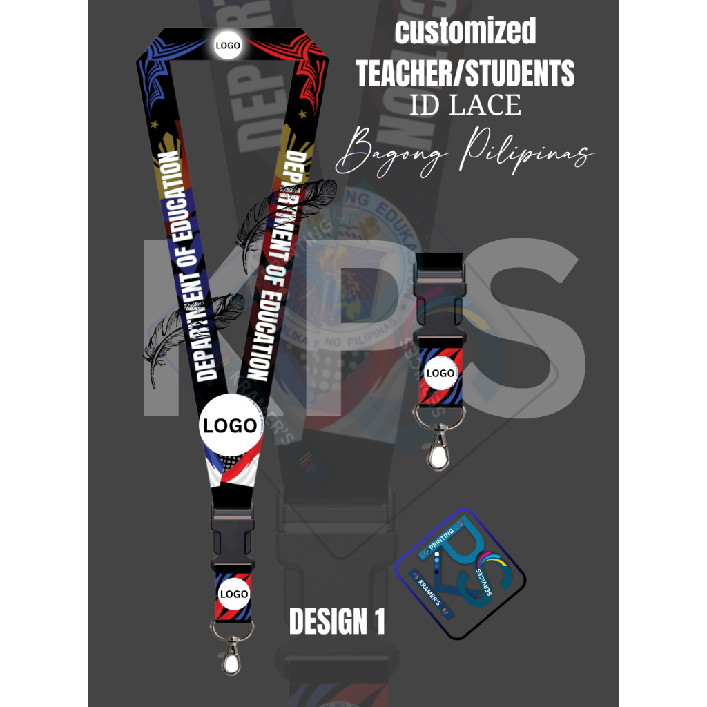 NO MINIMUM Customized School/Student/teachers Id lace Bagong Pilipinas ...