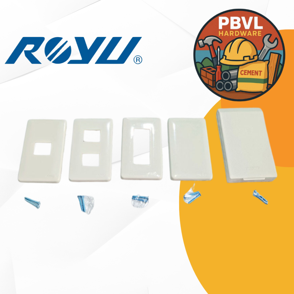 Royu Classic Series Switch/Outlet Cover Plate | Shopee Philippines