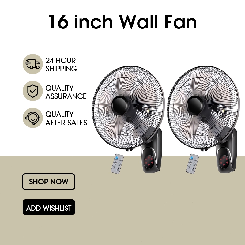 16 " Wall Fan Multifuction Fan High Quality Powerful Energy Saving Wall ...