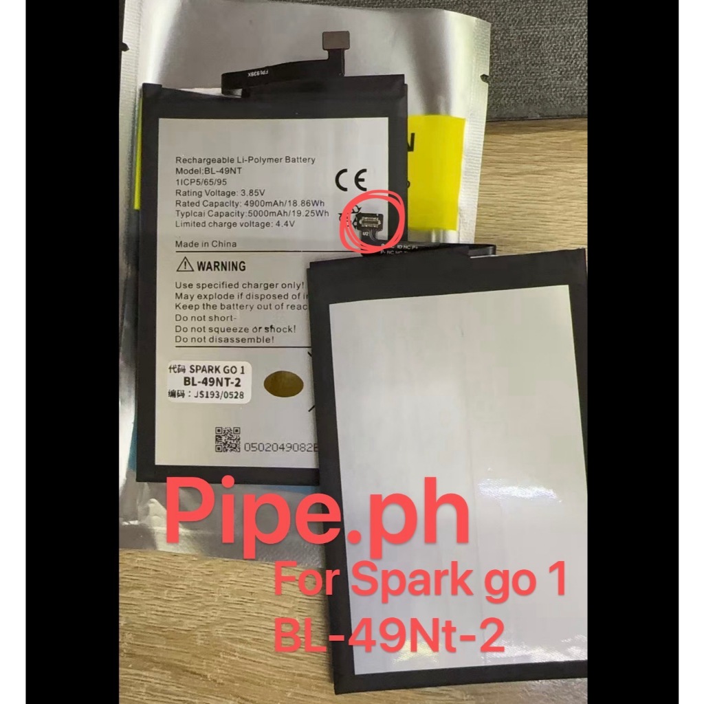 For Infinix BL-49NT for tecno Spark GO 2023 POP 7 PRO Spark GO 1 BL ...