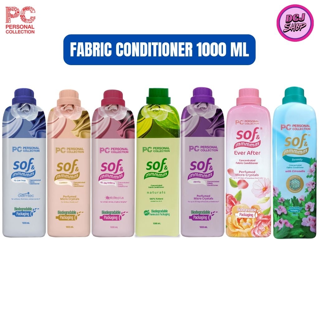 PERSONAL COLLECTION Sof & Mmmmm Concentrated Fabric Conditioner 1000mL ...