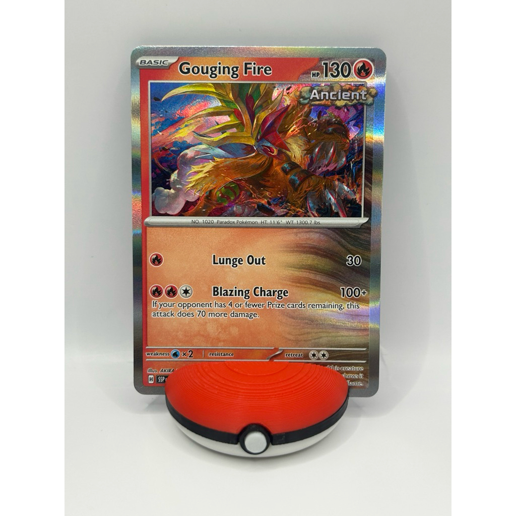 Pokemon TCG: Gouging Fire - 038/191 - SV08: Surging Sparks | Shopee ...