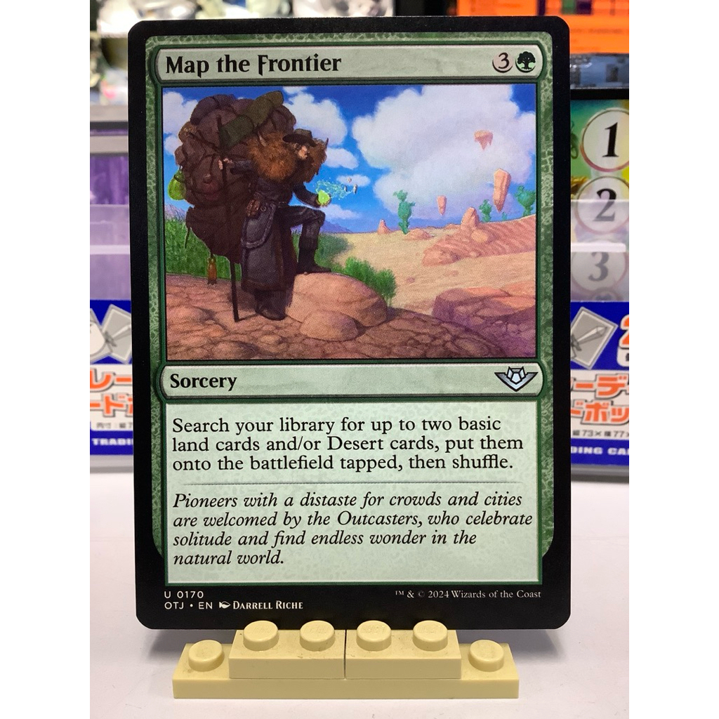 MTG - Map the Frontier (Outlaws of Thunder Junction) | Shopee Philippines