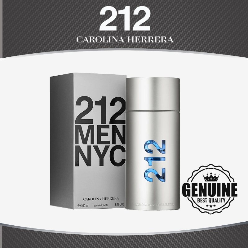 Carolina Herrera 212 Men New York Original Eau De Toilette For Men ...