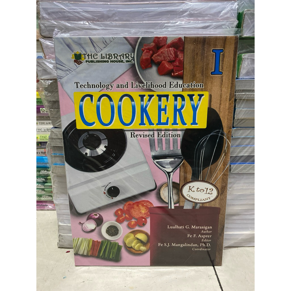 TECHNOLOGY AND LIVELIHOOD EDUCATION COOKERY 1 (Revised Edition) | Shopee Philippines