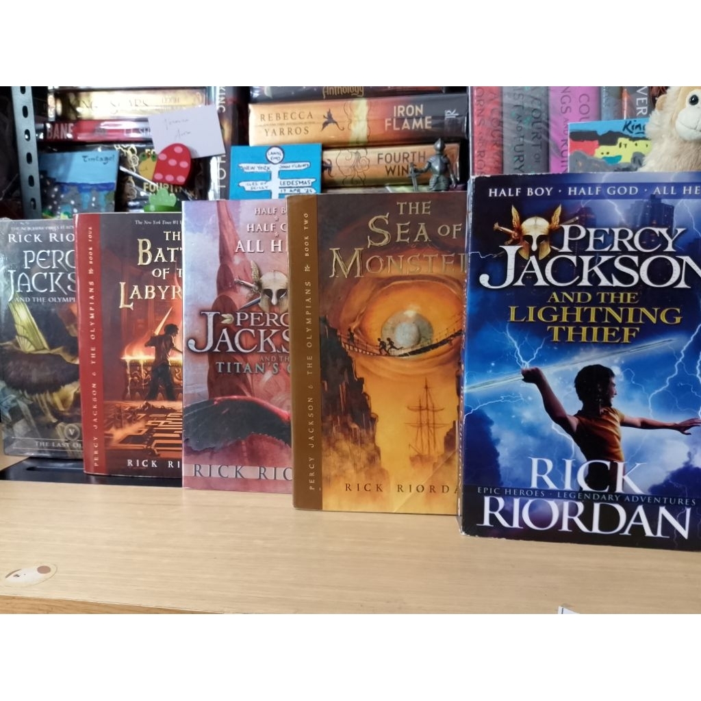PERCY JACKSON AND THE OLYMPIANS by Rick Riordan (PAPERBACK) #PJO ...