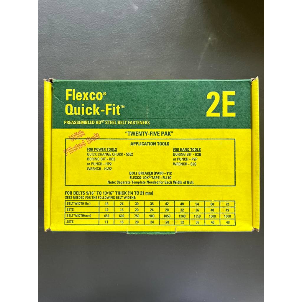 Flexco Fastener 2E / Conveyor belt fastener / belt fastener / belt ...