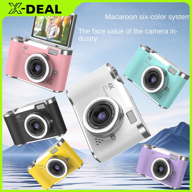 X-DEAL Digital Camera Video Camcorder 1080P 64MP 2.4Inch TFT LCD Screen ...