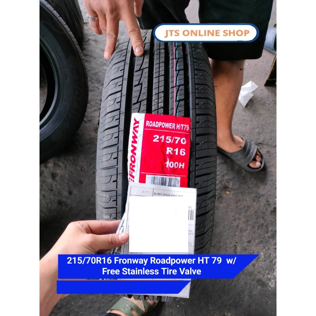 215/70R16 Fronway Roadpower HT 79 w/ Free Stainless Tire Valve (PRE-ORDER) | Shopee Philippines