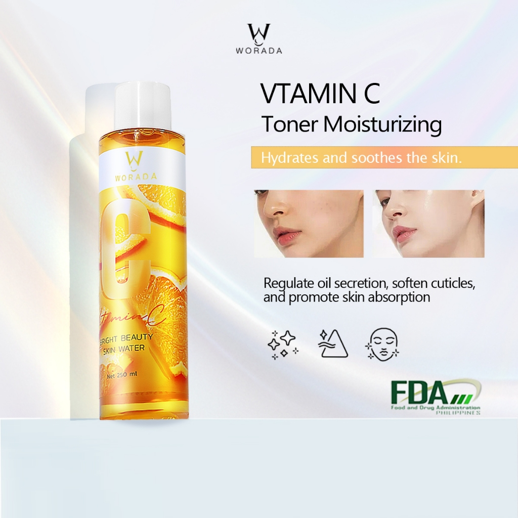 WORADA Vitamin C Toner High Concentration Brightening+Antioxidant ...