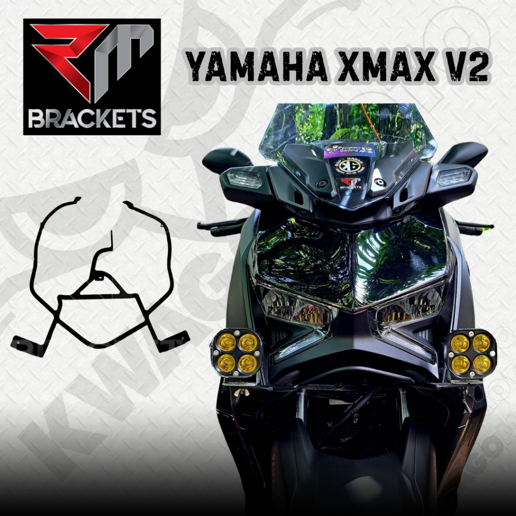 RM Led bracket Yamaha Xmax v2 | Shopee Philippines