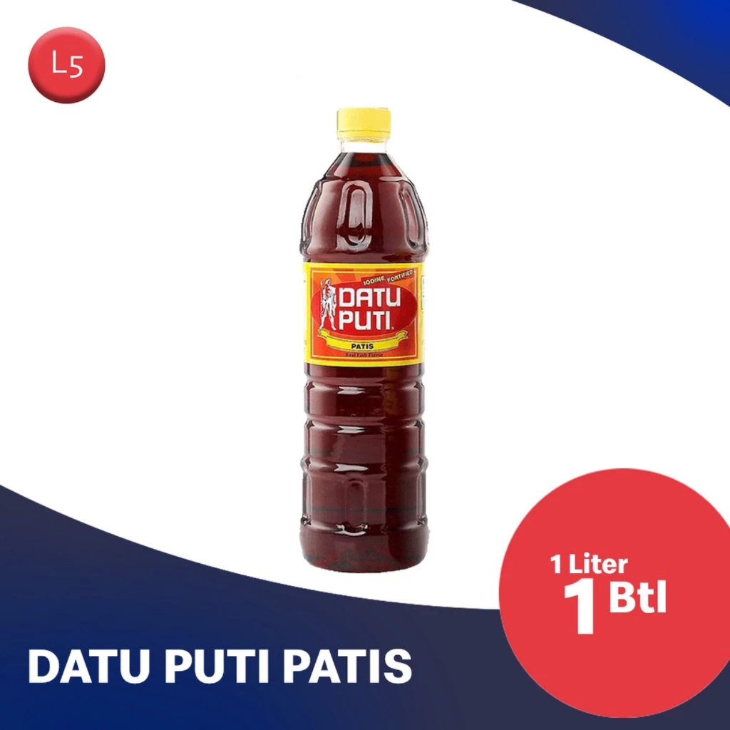 Datu Puti Fish Sauce Patis 1L | Shopee Philippines