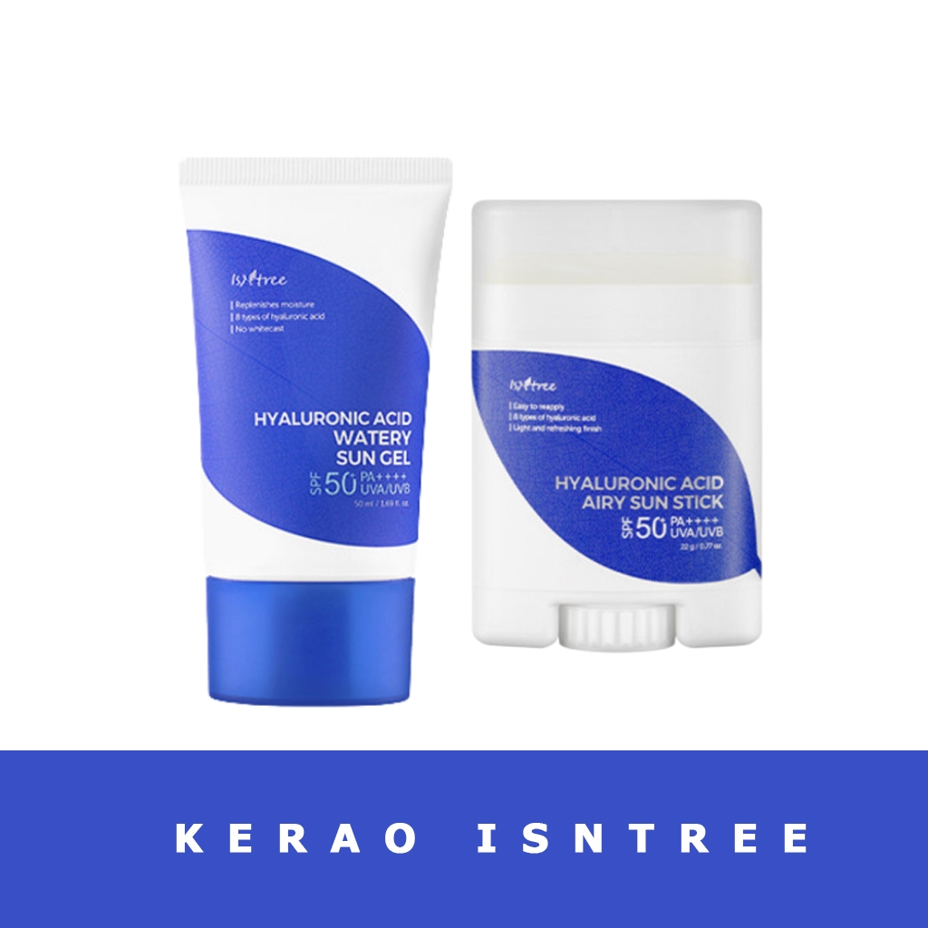 Isntree Hyaluronic Acid Moisturizing Sunbar 50ml/Sunscreen stick 22g ...