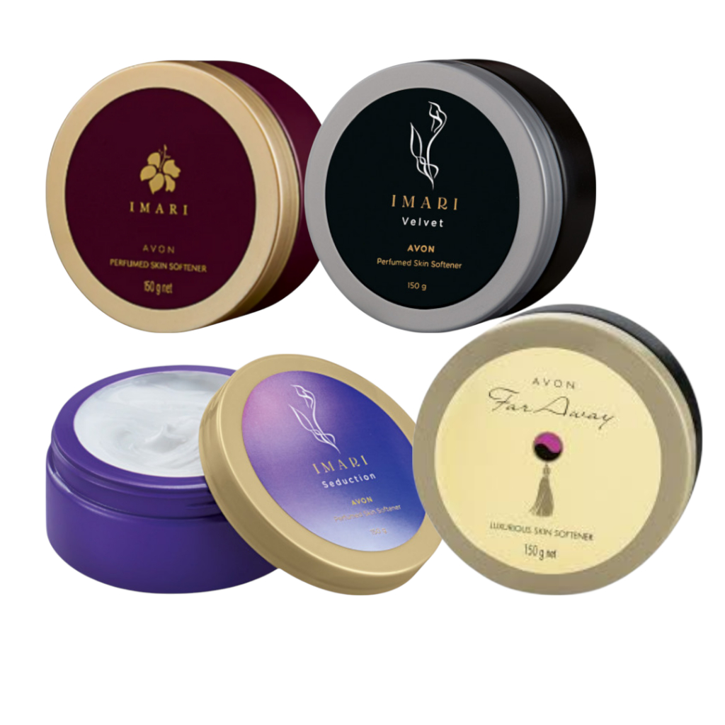 AVON Imari Seduction Velvet Far Away Skin Softeners 150 g By Blasting ...