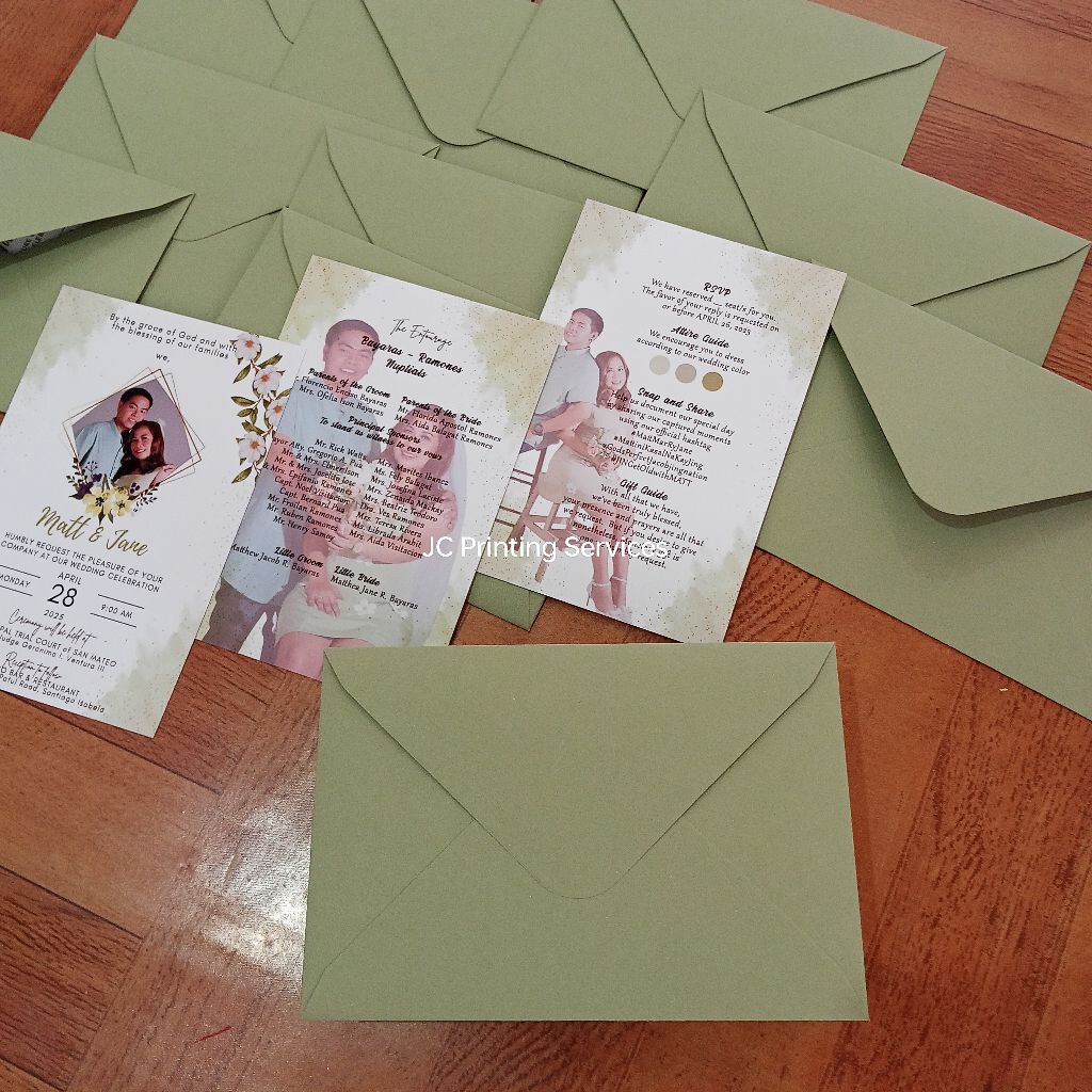 ENVELOPES for invitations (baronial) | Shopee Philippines