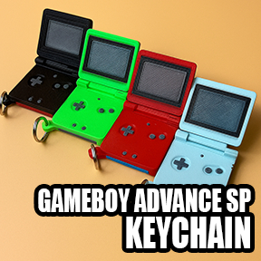 Gameboy Advance SP Keychain Souvenirs Gaming Accessories | Shopee ...