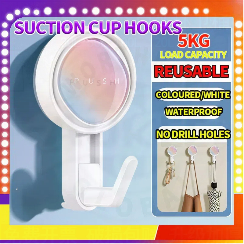 Hook kitchen Strong Adhesive Hooks / Non-trace Nail Hooks | Shopee ...