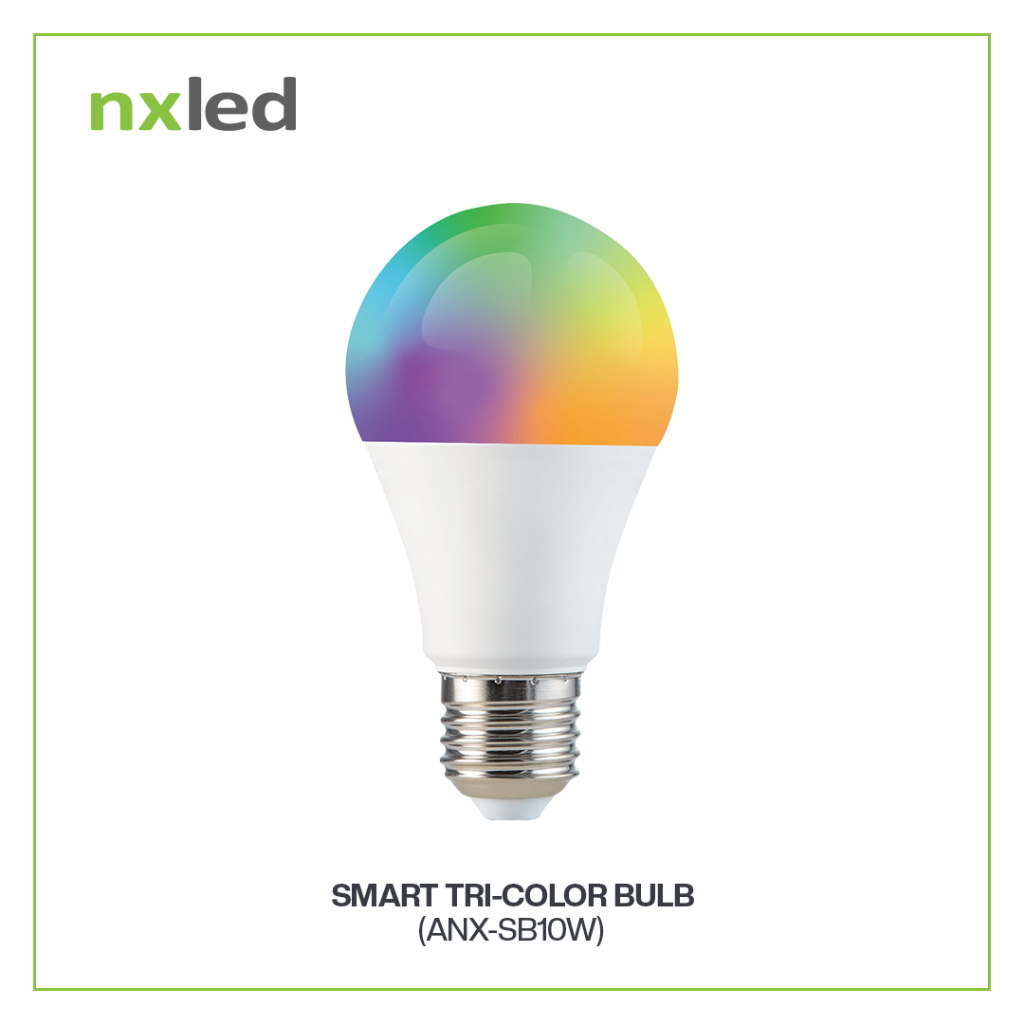 Nxled Tricolor Smart Bulb 10W (ANX-SB10W) | Shopee Philippines