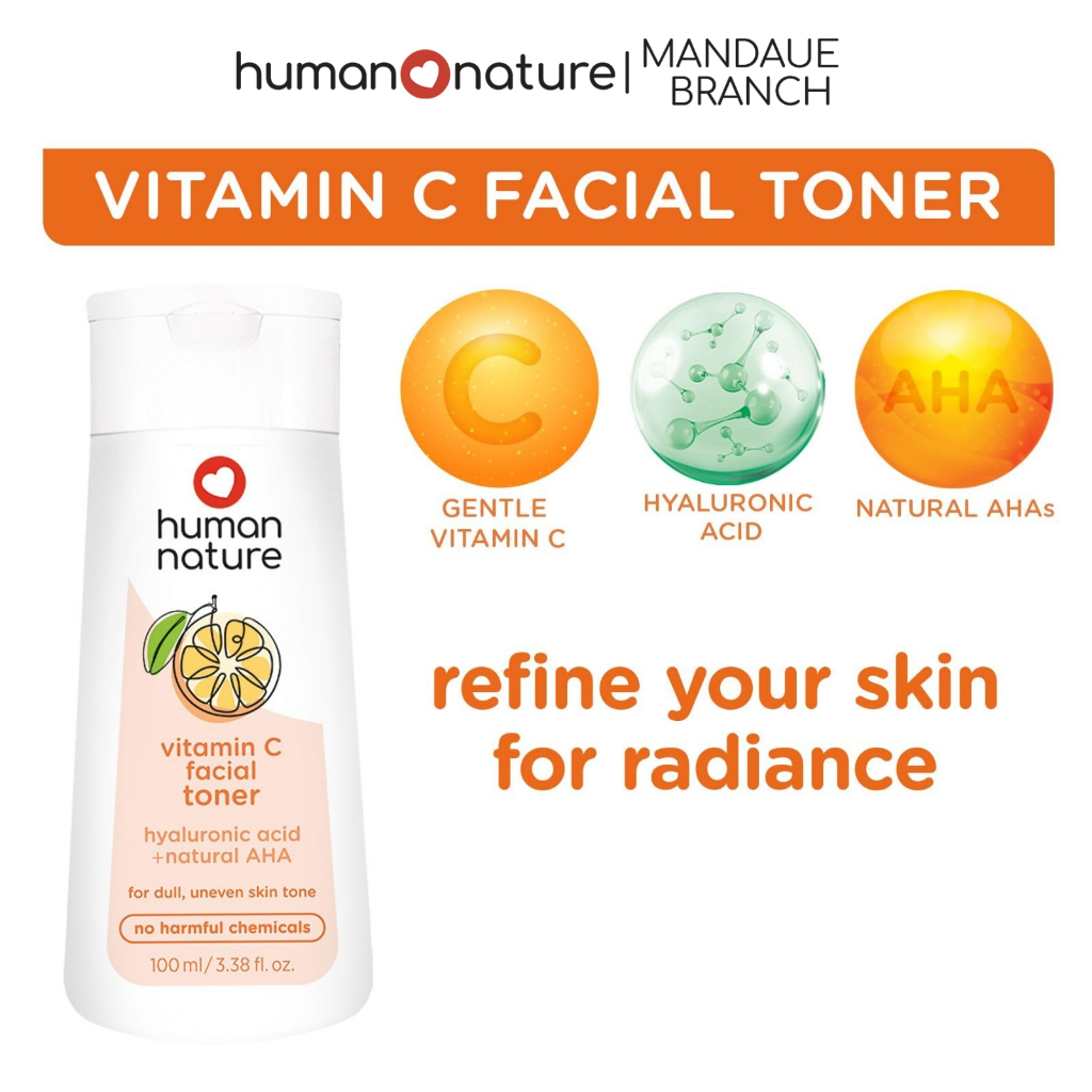 Human Nature Vitamin C Facial Toner 100ml (No Harmful Chemicals ...