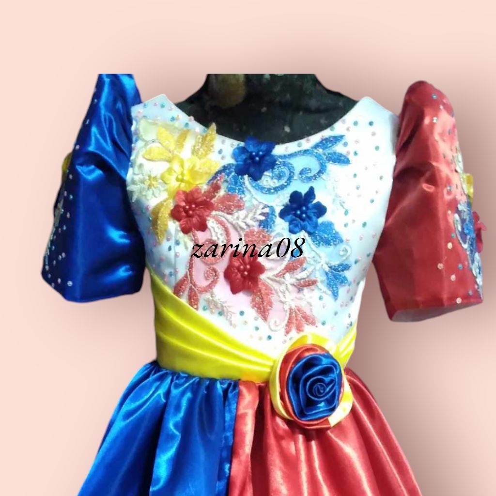 Filipiniana Pambata(Flag theme) | Shopee Philippines