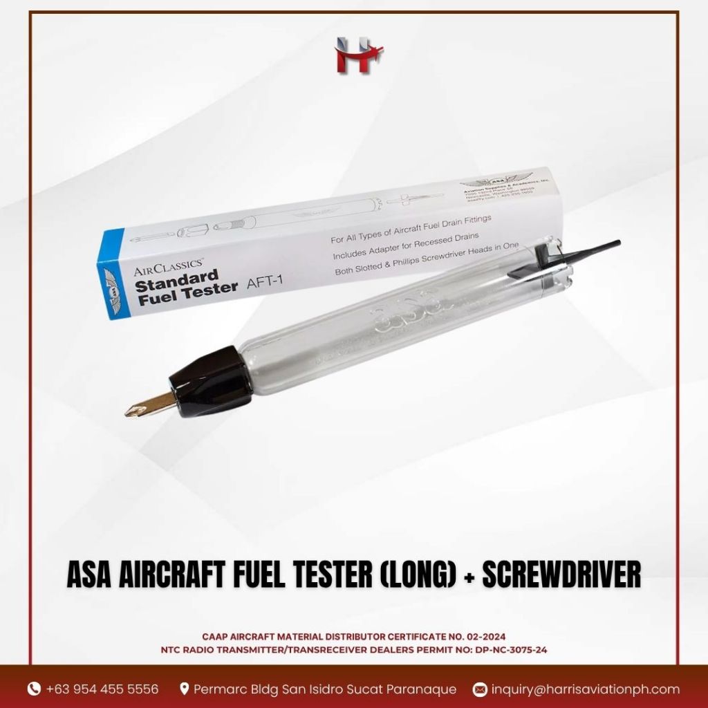 ASA AIRCRAFT FUEL TESTER (LONG) + SCREWDRIVER | Shopee Philippines