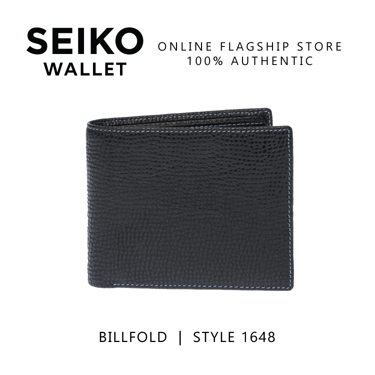 Seiko Wallet Genuine Leather Billfold (With Detachable Card Holder ...