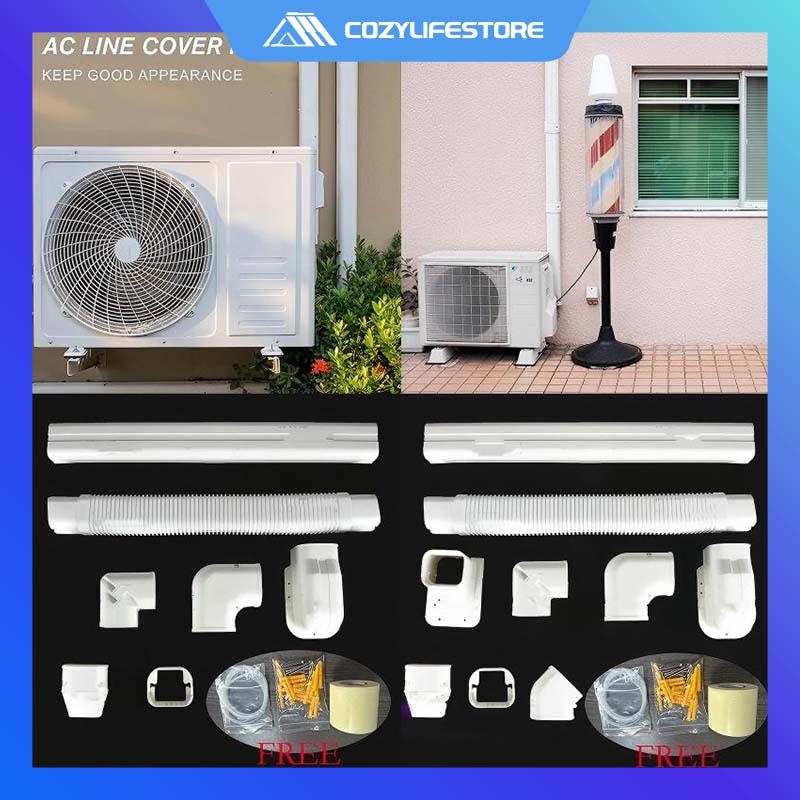 VC Molding - 3"x2.5" / Cladding for Air Conditioning Cover good for 1hp ...