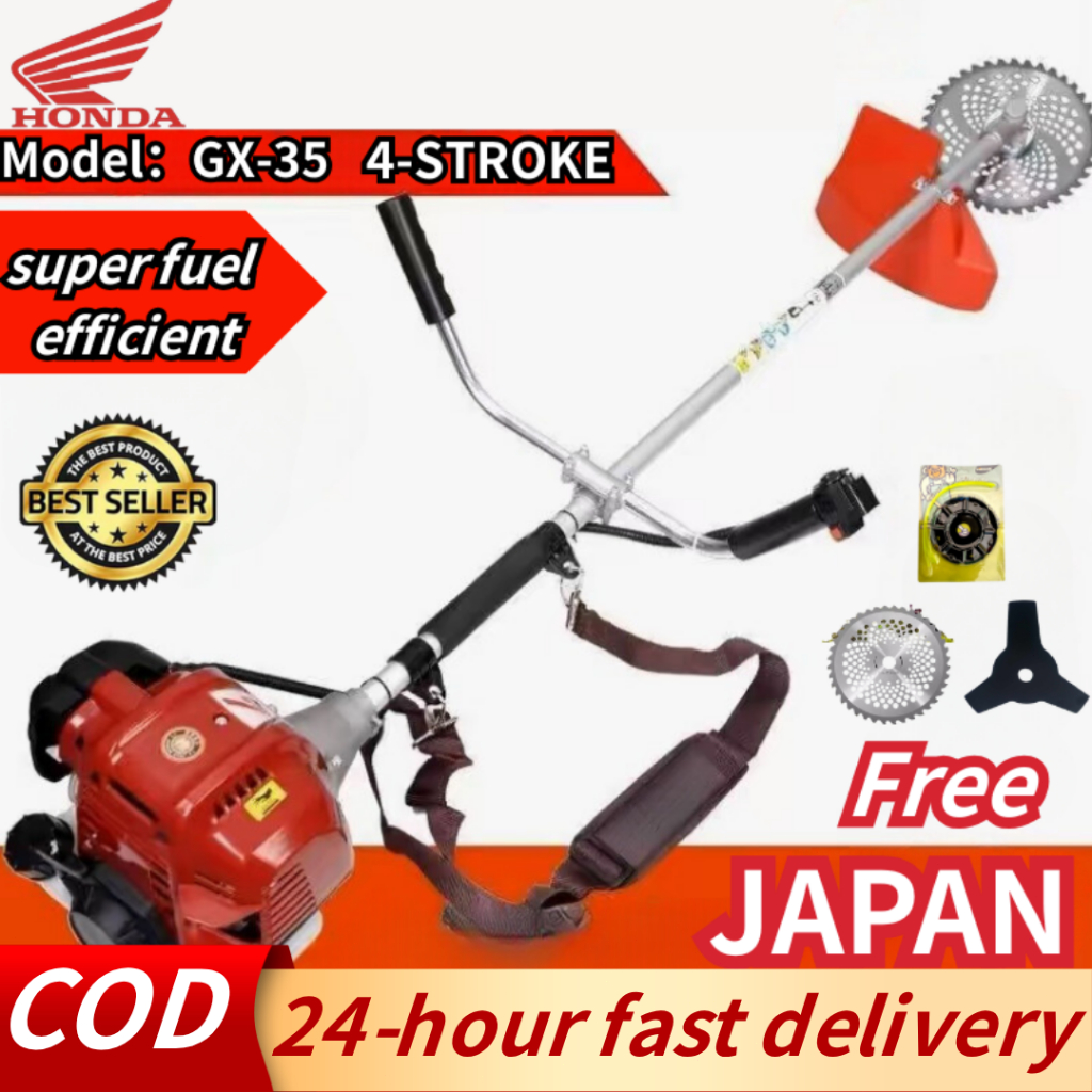 【COD】HONDA GX-35 lawn mower gasoline 4-stroke grass cutter gasoline ...