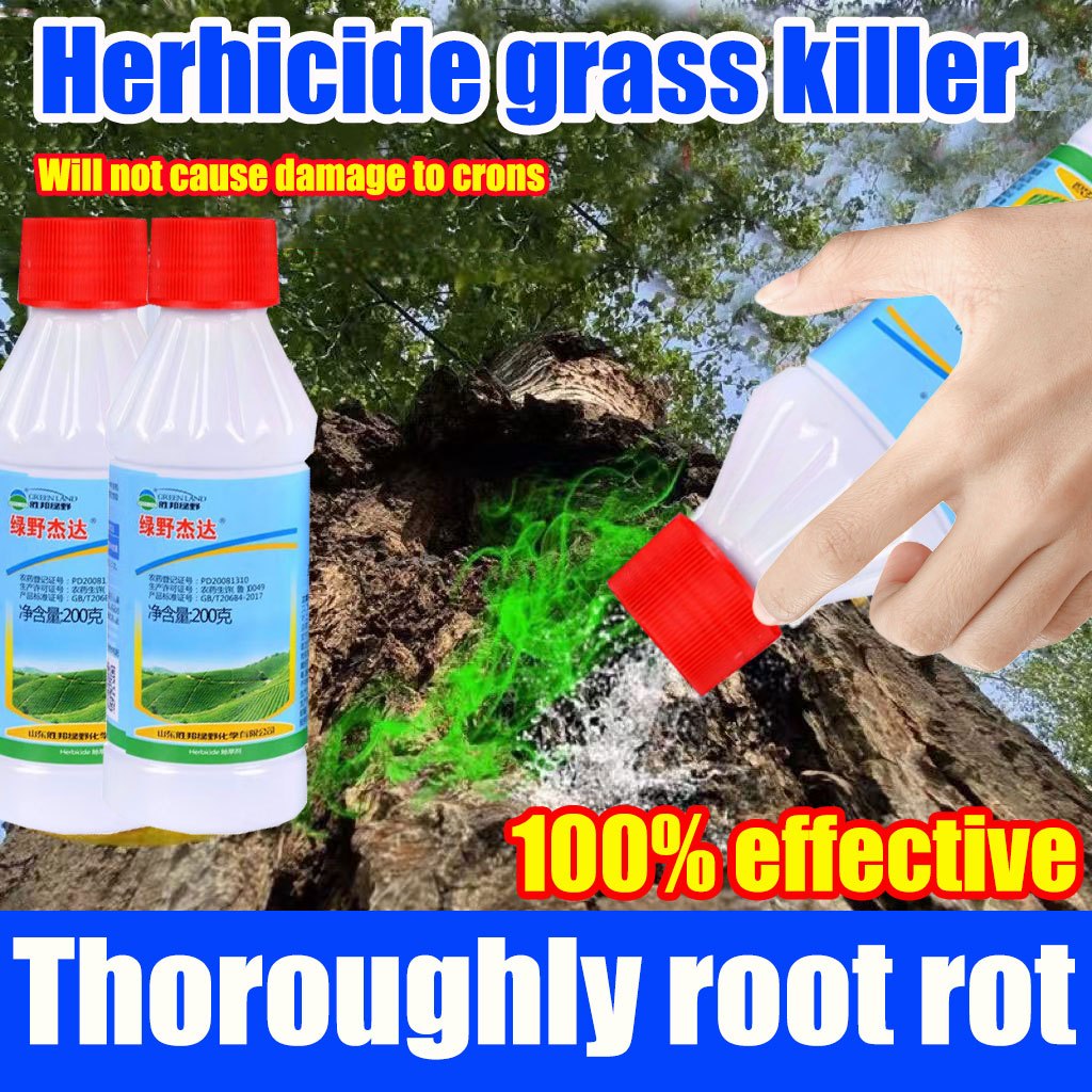 One spray is enough to kill grass herbicide kill Organic Grass ...